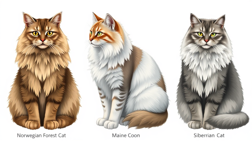 Double-Coated Cats: Facts and Fur Care Tips - Archiecat