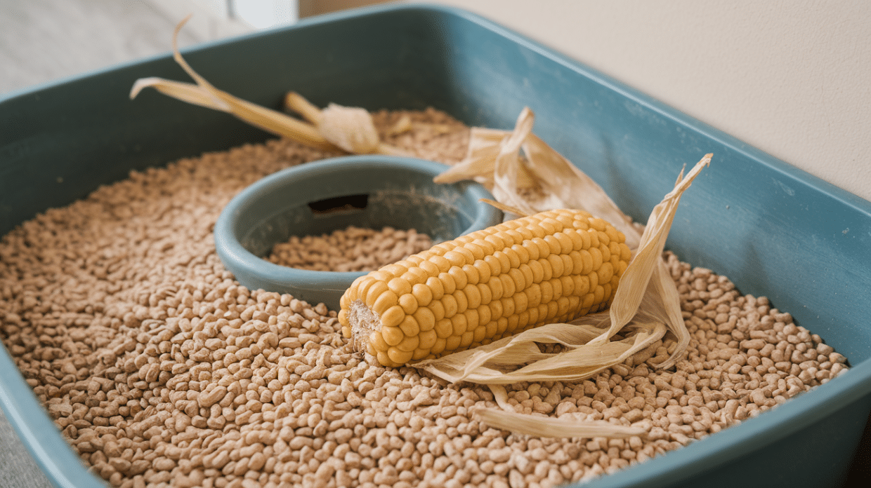 Corn Cat Litter Pros & Cons: A Quick Guide - Archiecat
