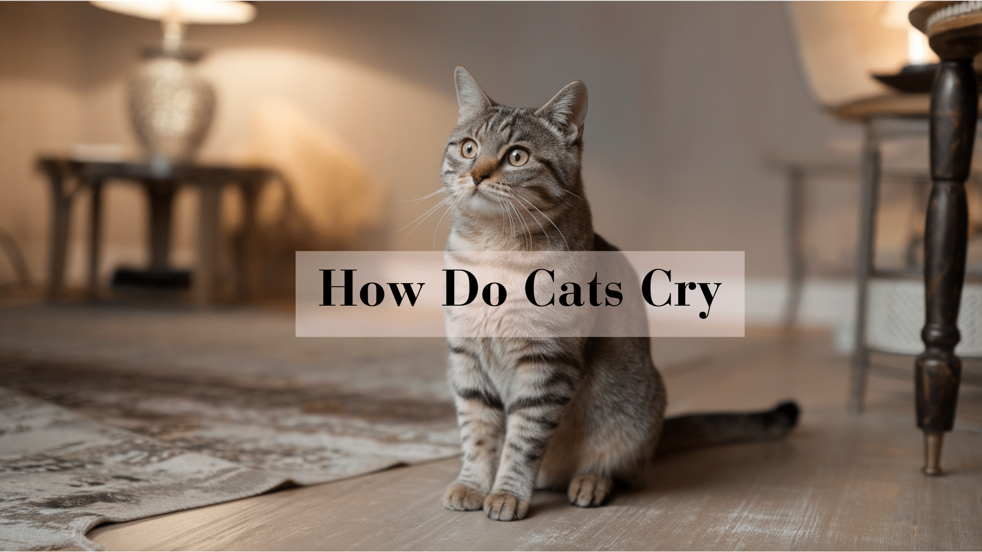 Understanding How Cats Cry and What It Means - Archiecat