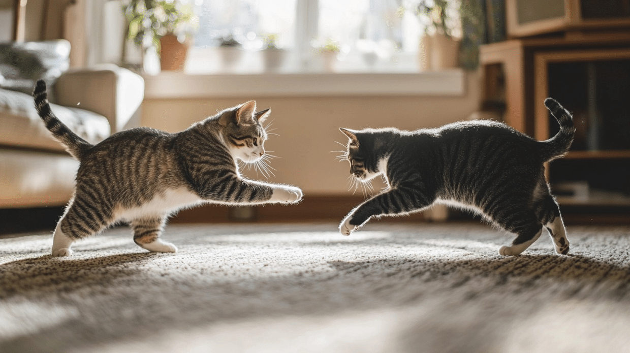 Do Cats Play Fight: Signs and Differences Explained - Archiecat