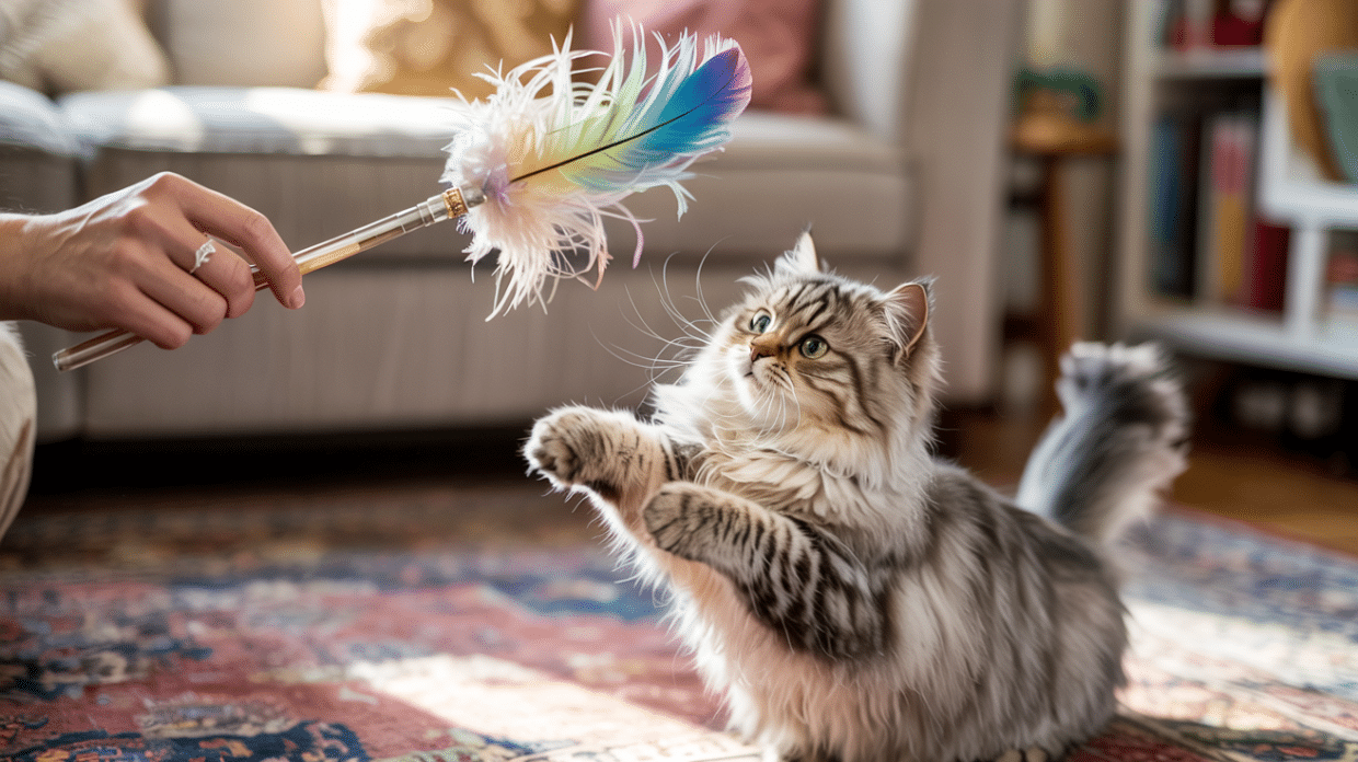 25 Easy Ways to Entertain Your Cat - Archiecat